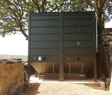 Rectangular Footprint Pellet Silos 3.0 ton – 20.0 ton capacity – Biomass Silo Systems