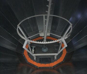 Cylindrical wood chip / pellet silos 40m3 – 160m3 capacity – Biomass ...